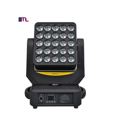5x5 pixel panel moving head 25*12W